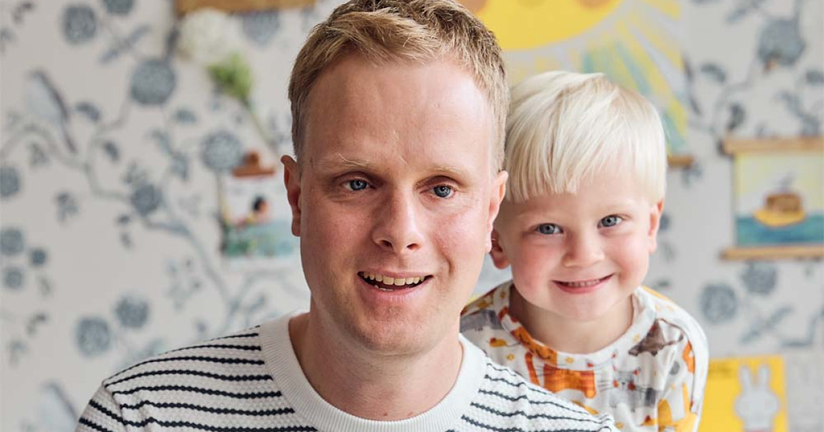 Gert-Jan: ‘Heel jammer dat ik hem niet kan zien, maar ik lijd er niet ...