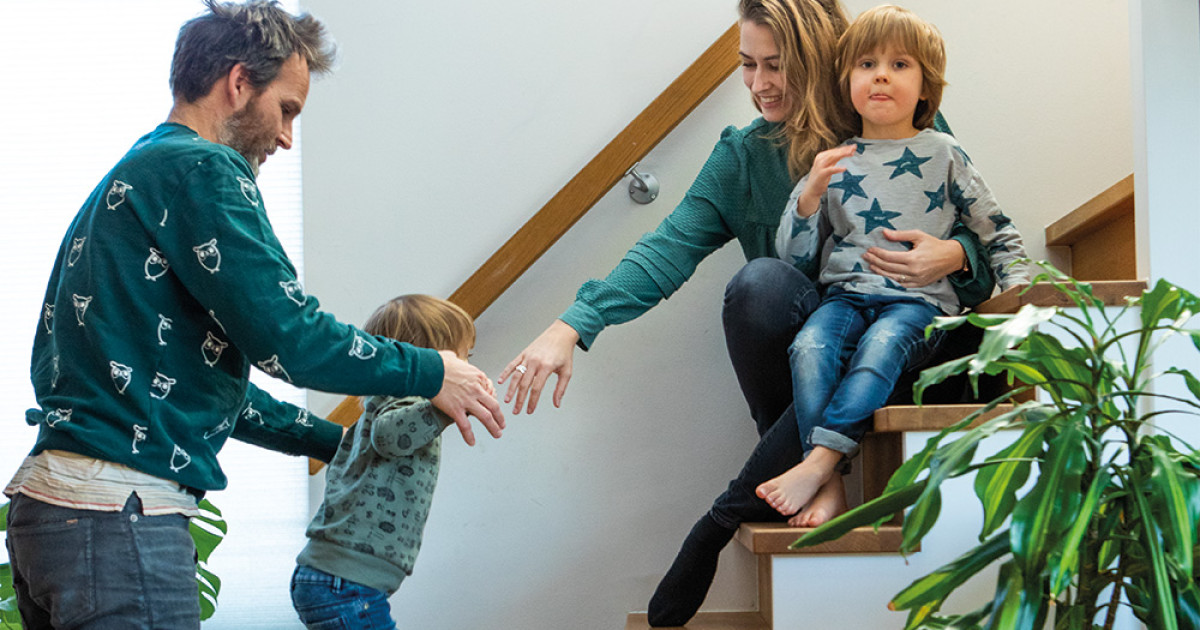 ‘Ons schema is elke dag vrij strak, dat vinden we prettig’